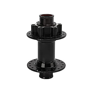 Hub, Mountain Bike Hub Bearing Aluminum Alloy Disc Brake Hub 36 Holes for Road Bike Black