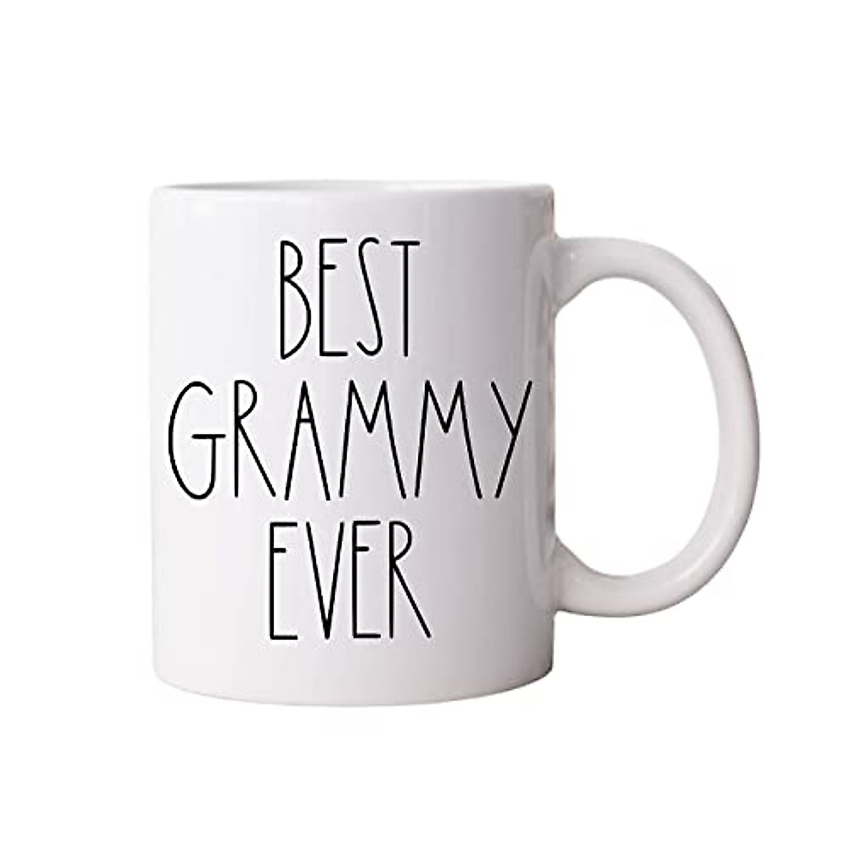 YOUR TEXT HERE Custom Rae Dunn Inspired 11oz Ceramic Mug | One or Two Sided Text