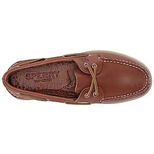 Sperry Men's Authentic Original 2-Eye Boat Shoe, TAN, 10 M US