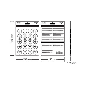 EmazingLights CR2450 Batteries 3 Volt Lithium Coin Cell 3V Button Battery (20 Pack)