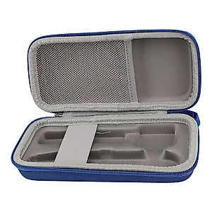 Hard Carrying Case, Portable Mesh Pouch, Professional Carrying Case for 3D Pens, 3D Printing Pen Accessories (Blue)