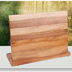 XJXJ Durable Space Saving Practical Wood Magnetic Knife Holder Knife Stand Storage Organizer For Kitchen Home Resturant kitchen knives block set