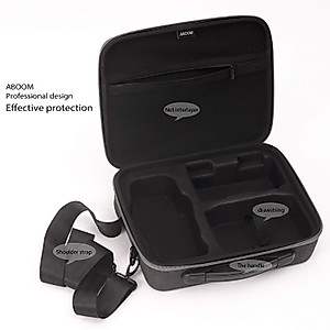 ABOOM Travel Case for DJI Mavic Air 2, Ultra Sturdy and Durable, Fit for Batteries - Battery Charger - Remote Controller and Other Accessories