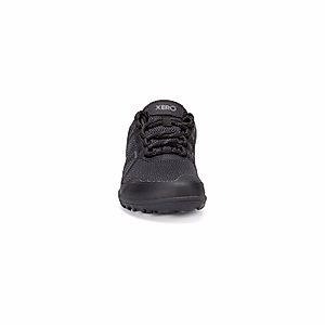 Xero Shoes Men's Mesa Trail Barefoot Waterproof Trail Runner Black, 13
