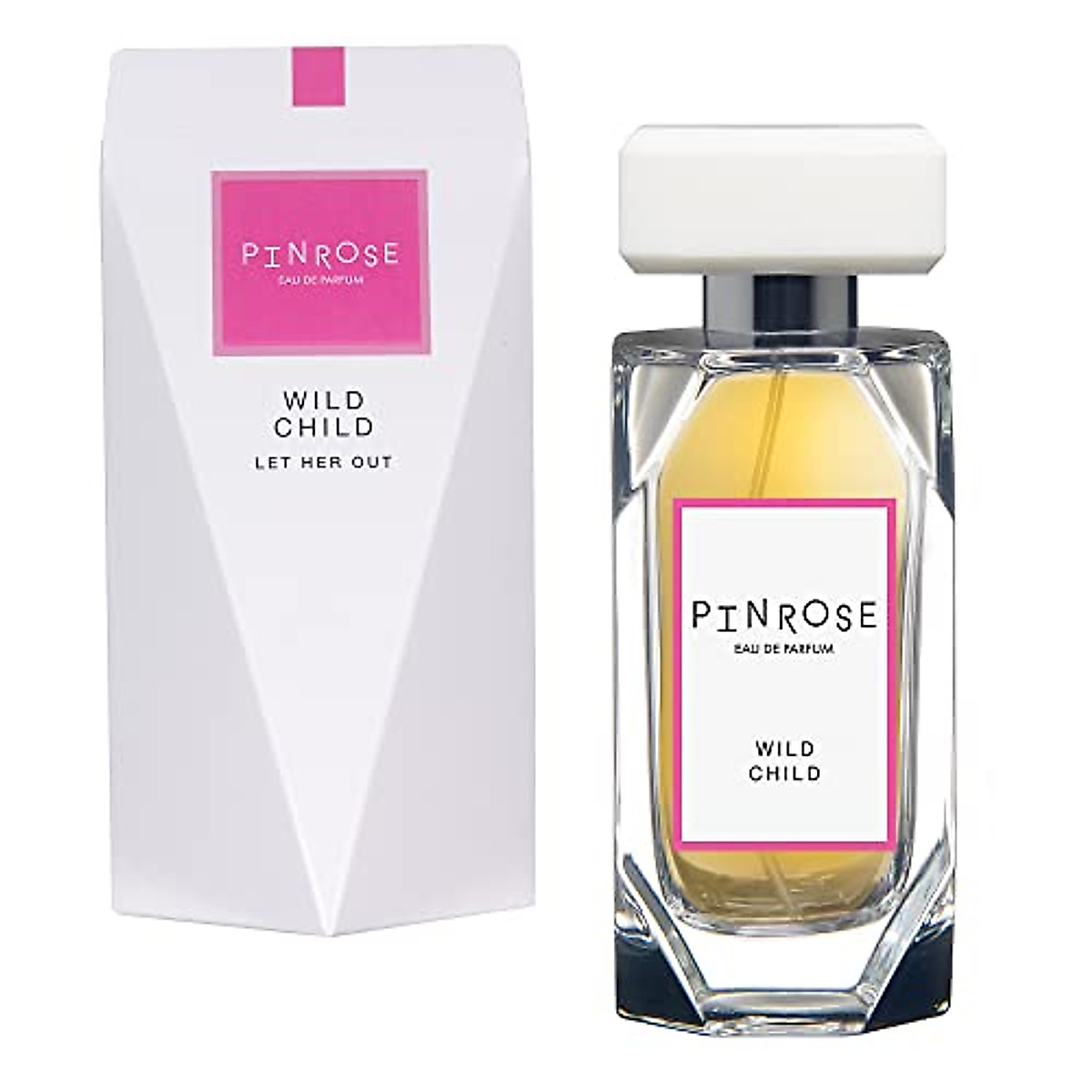 PINROSE Perfumes Wild Child - Eau de Parfum Fragrance Spray for Women - Clean, Vegan, Cruelty-free, and Hypoallergenic Scent with Essential Oils - Notes of Tiare Flower, Jasmine, Vanilla and Bergamot