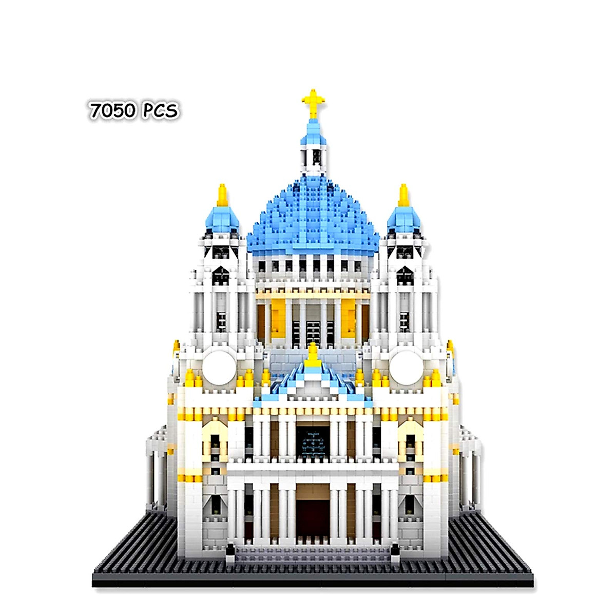 SHZJ Micro Mini Blocks Set,World Famous Landmark St. Paul's Cathedral,3D Puzzle Building Blocks Set Toys for kid Or Adult(7053 Pcs)