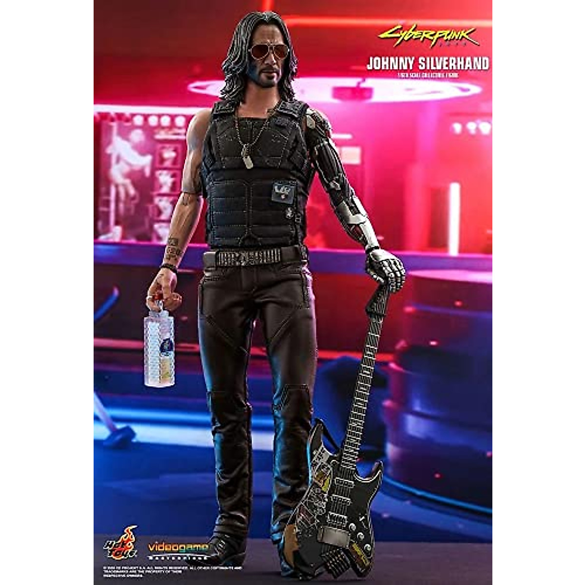 Hot Toys 1:6 Johnny Silverhand - Cyberpunk 2077, Multicoloured