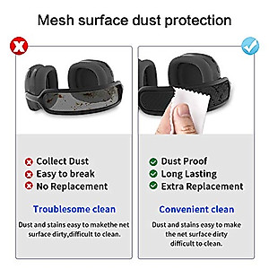 Headband Cover for Apple AirPods Max, WQNIDE Washable Soft Silicone Headphone Headband Protectors/Comfort Cushion/Top Pad Protector Sleeve Compatible with AirPods Max (Black)