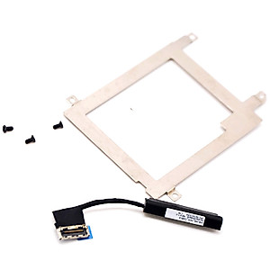 Deal4GO 2.5" SATA Hard Drive Caddy Bracket + HDD Cable WPRM 0WPRM DC02C006Q00 Replacement for Dell Latitude E7440 7440