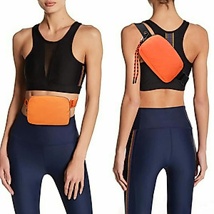 FODOKO Fanny Packs for Women Men, Fashionable Belt Bag Waist Pack for Women with Adjustable Strap, Bum Bag for Running Hiking Travel Workout (Ivory)