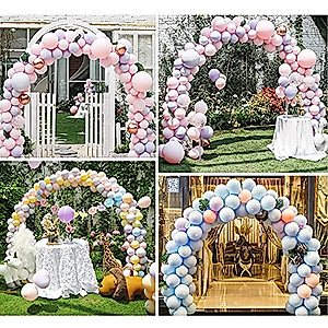 Adjustable Balloon Arch kit with Base, 9Ft Tall &10Ft Wide Adjustable Balloon Arch Stand Party Backdrop Decoration Tool for Wedding Birthday Baby Shower Halloween Christmas Party