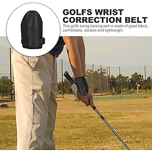 BESPORTBLE Golf Wristband Swing Trainer Golfs Correction Supplies Golfs Wrist Hinge Trainer Golfing Wrist Brace Swing Practice Equipment Golfs Training Aid Wrist Gesture Corrector