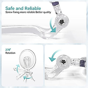 B Beauty Planet 30X Magnifying Mirror, Two Sided Mirror, 30X/1X Magnification, Folding Makeup Mirror with Handheld/Stand,Use for Makeup Application, Tweezing, and Blackhead/Blemish Removal. 5IN.