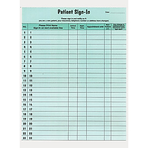 tabbies Confidential Record Book, Green (14532), 125 Pack