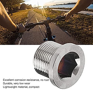 Shanrya Crank Arm Bolts, Lightweight Practical Bike Bolts Firm High Toughness for Bicycles for Road Bikes for Mountain Bikes