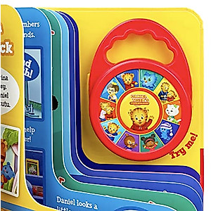 Daniel Tiger It's A Beautiful Day to Play - Children's Deluxe Music Player Board Book: Includes Detachable Toy Portable Musical Sound Machine