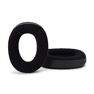Premium Hybrid Ear Pads Compatible with Sennheiser GSP 370, Sennheiser GSP 350, GSP 303, GSP 302, GSP 301 and GSP 300 Headphones. Premium Protein Leather | Premium Velour | Soft High-Density Foam