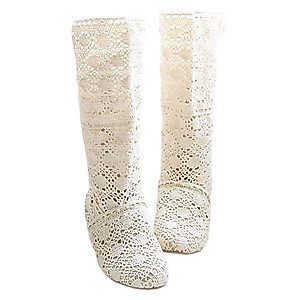 sparkly cowgirl boots, fall boots lace hollow low heel round head high barrel long boots short cowboy boots blue cowboy boots