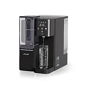 Frizzlife Countertop Reverse Osmosis System - WB99 Alkaline RO Water Filter with Portable Water Pitcher, NSF/ANSI 58 Certified Elements, 3.5:1 Pure to Drain, No Installation, USA Tech Support