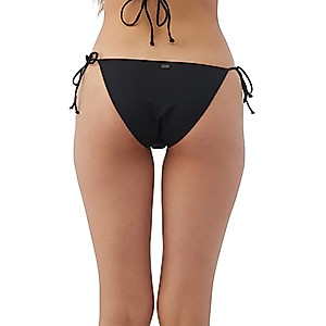 O'NEILL Maracas Bikini Bottoms for Women, Premium Womens Bikini Bottoms for Beach and Pool, Durable Swimwear with Coverage,Black 1,S