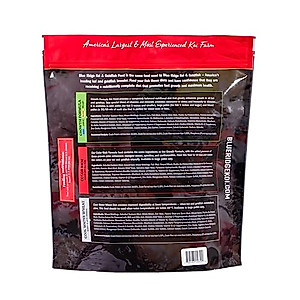 Blue Ridge Fish Food [5lb], Cool Water Wheat Formula Floating 3/16" Pellet, Koi and Goldfish