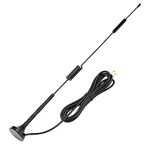 LTE Outdoor Antenna SMA Male 4G/3G 18dBi High Gain Magnetic GSM Outdoor Sucker Antenna 700-2700MHz 36cm High