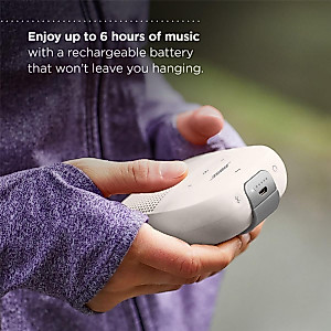 Bose SoundLink Micro Portable Waterproof Bluetooth Speaker - White Smoke (Renewed)