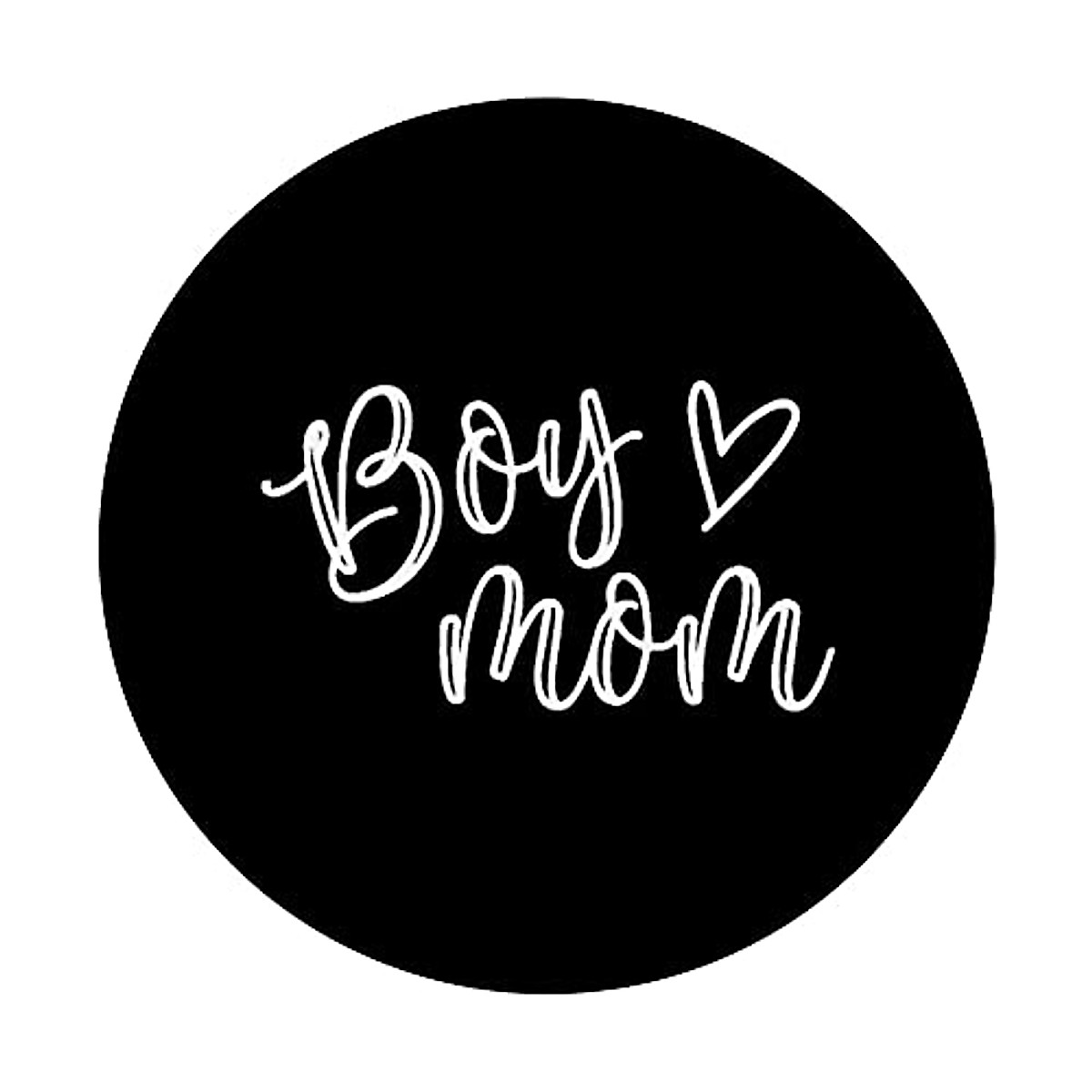 Boy Mom Raising Boys Mothers Day Mama Mommy Funny Saying PopSockets Swappable PopGrip