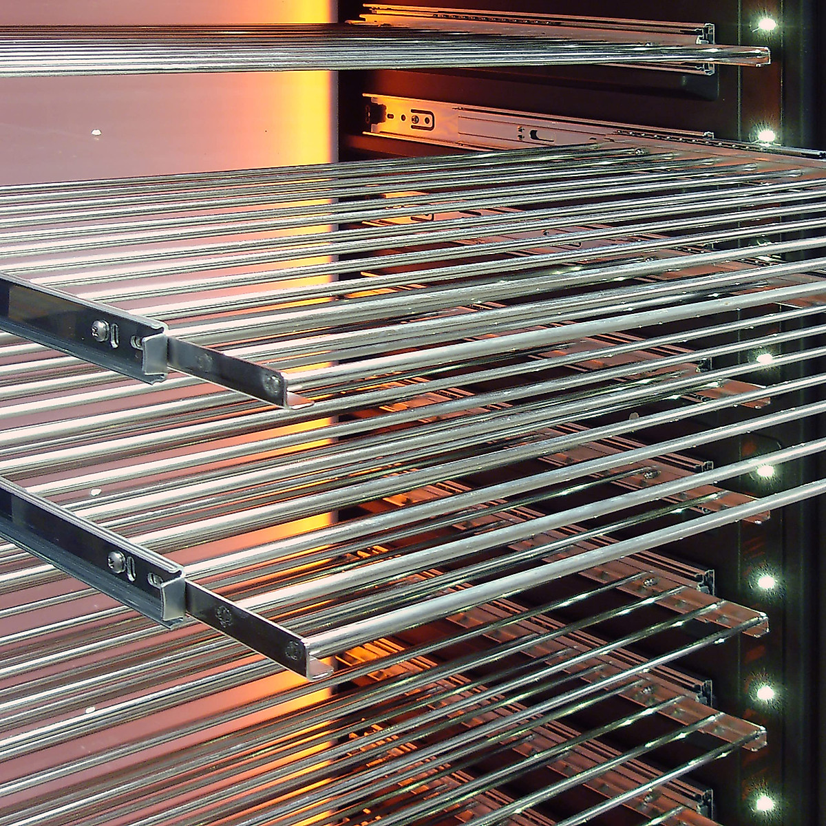 Vinotemp EL-300COMM Cellar Cooler Refrigerator, Built-in or Freestanding Wine Fridge with Touchscreen Temperature Control Glass Door and Safety Lock, 188 Bottle, Black