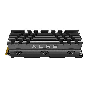 PNY XLR8 CS3040 4TB M.2 NVMe Gen4 x4 Internal Solid State Drive (SSD) with Heatsink - M280CS3040HS-4TB-RB