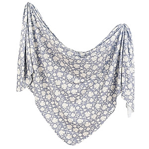 Copper Pearl Large Premium Knit Baby Swaddle Receiving Blanket Lacie