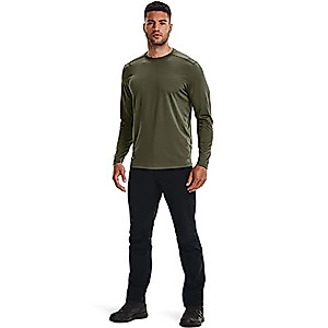 Under Armour Men's Tactical Tech Long-Sleeve Shirt , Marine Od Green (390)/Marine Od Green , X-Large