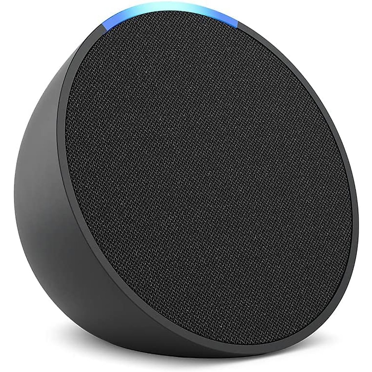 Echo Pop Bundle: Includes Echo Pop | Charcoal & Made For Amazon Stand with USB-C and USB-A charging ports | Charcoal