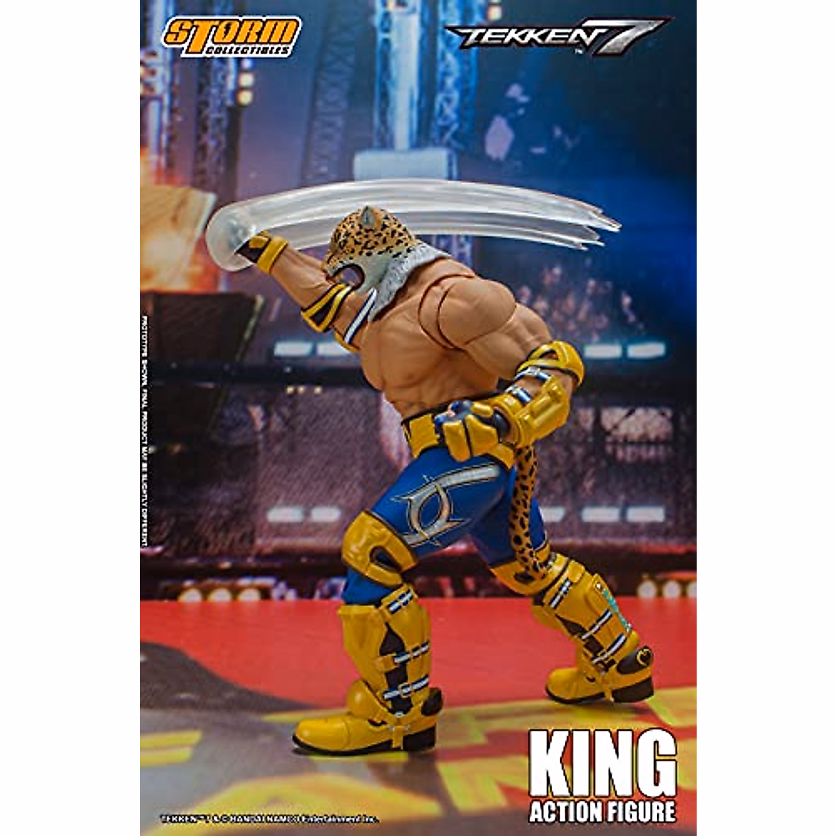Storm Collectibles - Tekken 7 - King, 1/12 Action Figure, Brown