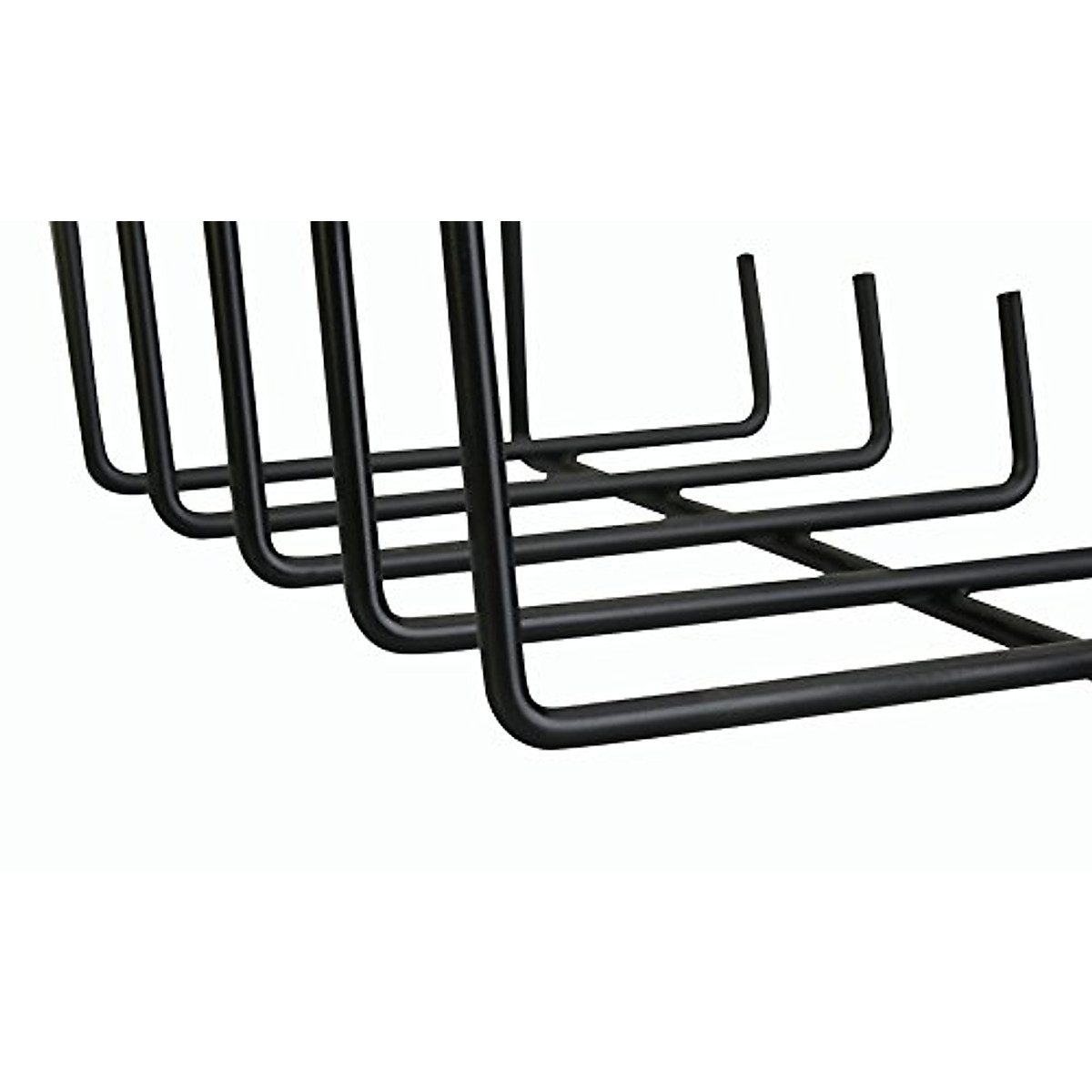 Artestia Rib Rack for Smoking and Grilling Barbecuing, Holds 4 Full Racks of Ribs, Non-Stick Rib Rack Fits 14" Gas Smoker or Charcoal Grill, Perfect Smoker Accessories Gift