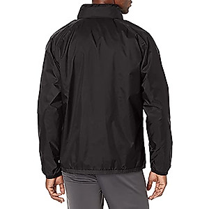 PUMA Men's TeamLIGA All Weather Jacket, Black/Black, M