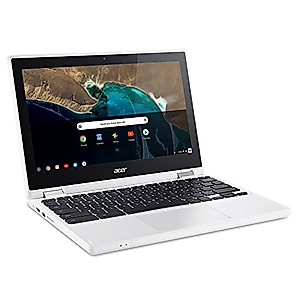 Acer Chromebook R 11 Convertible, 11.6-Inch HD Touch, Intel Celeron N3150, 4GB DDR3L, 32GB, CB5-132T-C1LK, Denim White