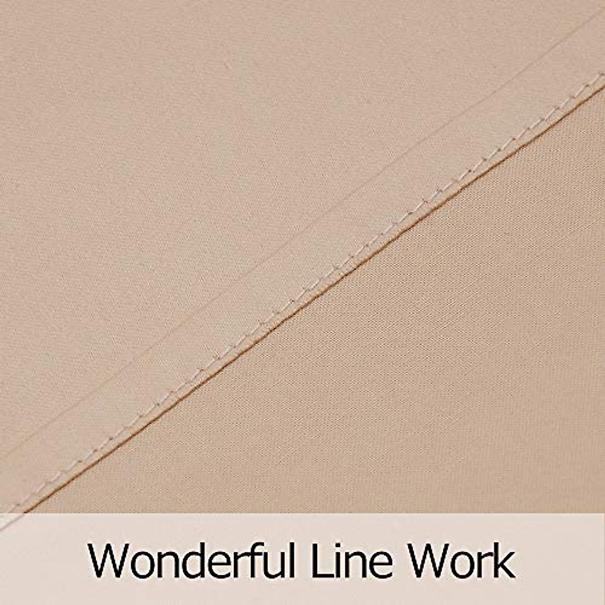 Fittia Cotton Toddler Pillowcase with Envelope Closure, Soft and Breathable Travel Pillow Case Cover Pack of 2, 14x20 Inches Small Pillow Case, Champagne