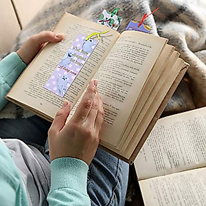 60 Pieces Silly Jokes Bookmarks Cartoon Hilarious Page Markers Funny Reading Bookmarks for Teachers Students Readers Classroom Rewards Supplies,12 Styles