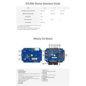 STLINK-V3SET Microcontrollers ST STM8 and STM32 MCU USB Swim JTAG SWD Modular Stand-Alone in-Circuit Debugger Programmer (SPI, I2C, CAN, GPIOs) @XYG
