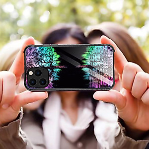 ZHEGAILIAN Compatible with iPhone 14 Case,Colorful Life Tree 14 Women Girls Case,Shockproof Anti-Slip Drop Protection with Soft TPU Bumper