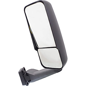 Kool-Vue Mirror Passenger Side Compatible with 2003-2009 Chevrolet C4500 Kodiak, Fits 2003-2009 GMC C4500 Topkick Power Glass, Heated