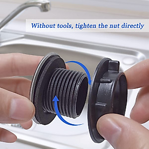 3 Pieces Silver Faucet Hole Cover Sink Faucet Hole Cover Kitchen Tap Hole Cover Sink Caps for Top Holes Stainless Steel(1.2 to 1.6 inch in Diameter)