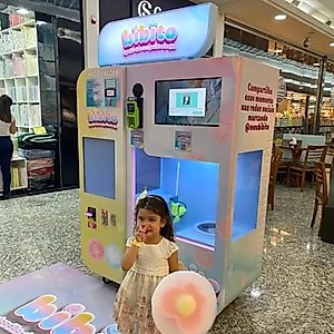Cotton Candy Vending Machine Kc Certified High Capacity Cotton Candy Machine Industrial Cotton Candy Floss Machine