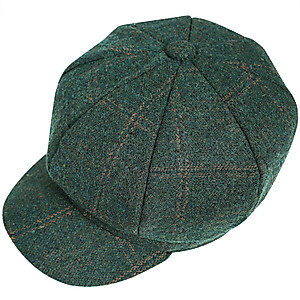 PanPacSight Women's Newsboy Hats Fall Wool Cabbie Beret Tweed Girls Paperboy Cap
