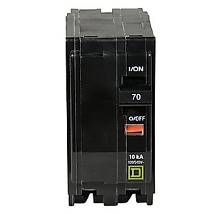 Square D - QO270CP Circuit Breaker, Black
