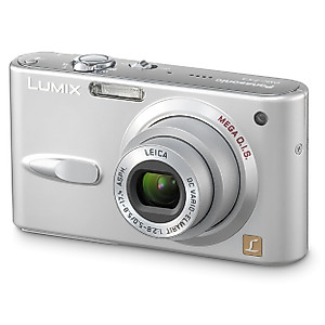 Panasonic DMC-FX3K 6MP Digital Camera with 3x Optical Image Stabilized Zoom (Black)