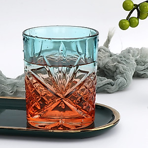 Nuxaoisgel 11oz Whiskey Glasses Cups,Scotch Glasses Set of 8,Old Fashioned cocktail glasses for Bourbon, 12pack