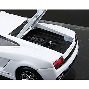 Maisto 1:24 Scale Assembly Line Lamborghini Gallardo LP 560-4 Diecast Model Kit, White