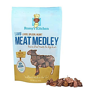 Remy's Kitchen Lamb Meat Medley Freeze-Dried Treats for Dogs and Cats